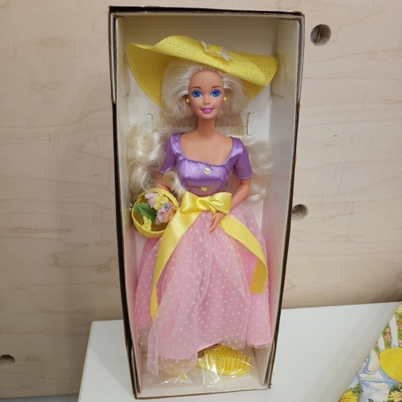 Mattel | Toys | Vintage Special Edition Spring Blossom Barbie Doll ...